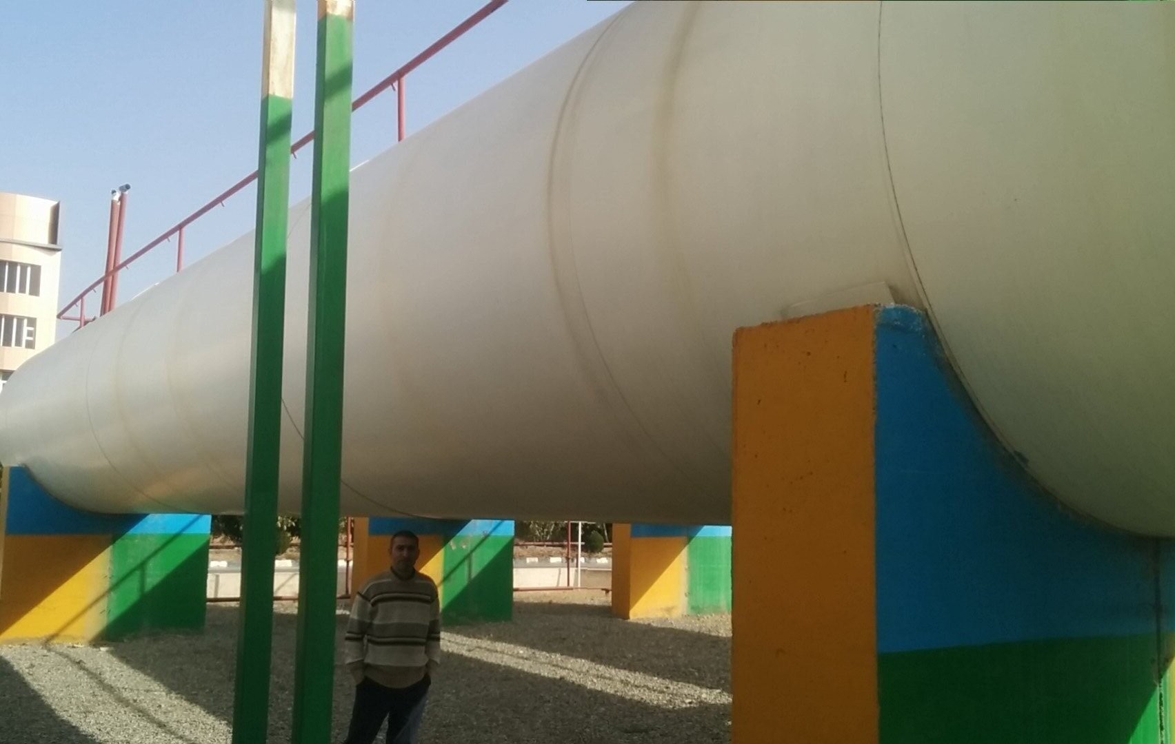 IP67 Two Wire Ultrasonic 3m LPG Tank Level Gauge