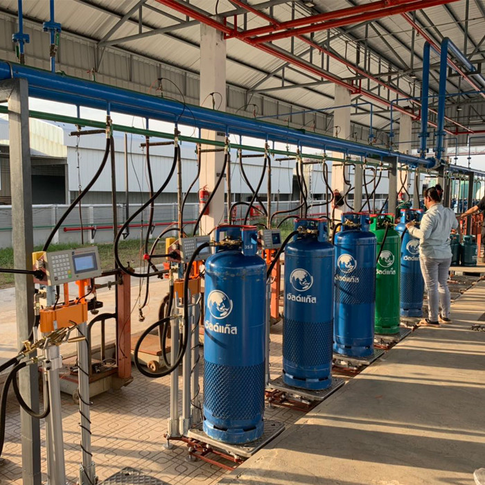 LPG Filling Scale Explosion proof Automatical filling cylinders for ...