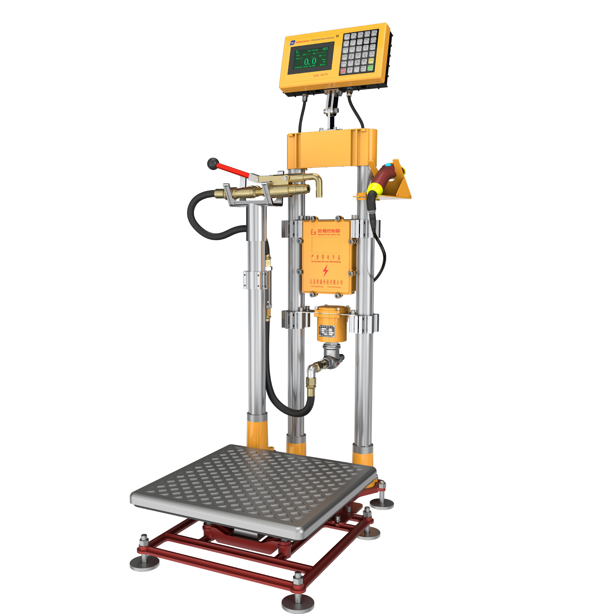 60Hz 180kg Division 50g LPG Cylinder Filling Scale