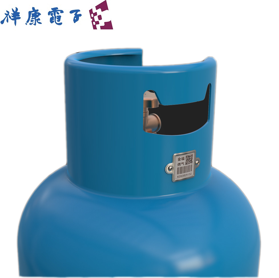 Ceramic Metal Anti Corrosion Lpg Cylinder Barcode Tag