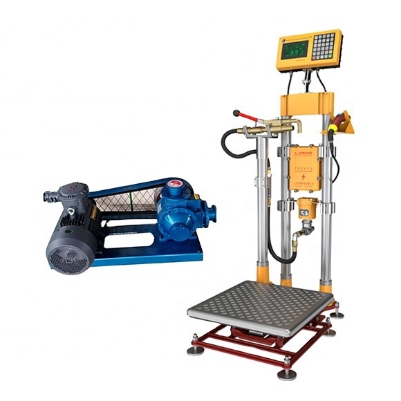 Weighing 180kg LPG Gas Cylinder Filling Machine 50G Division